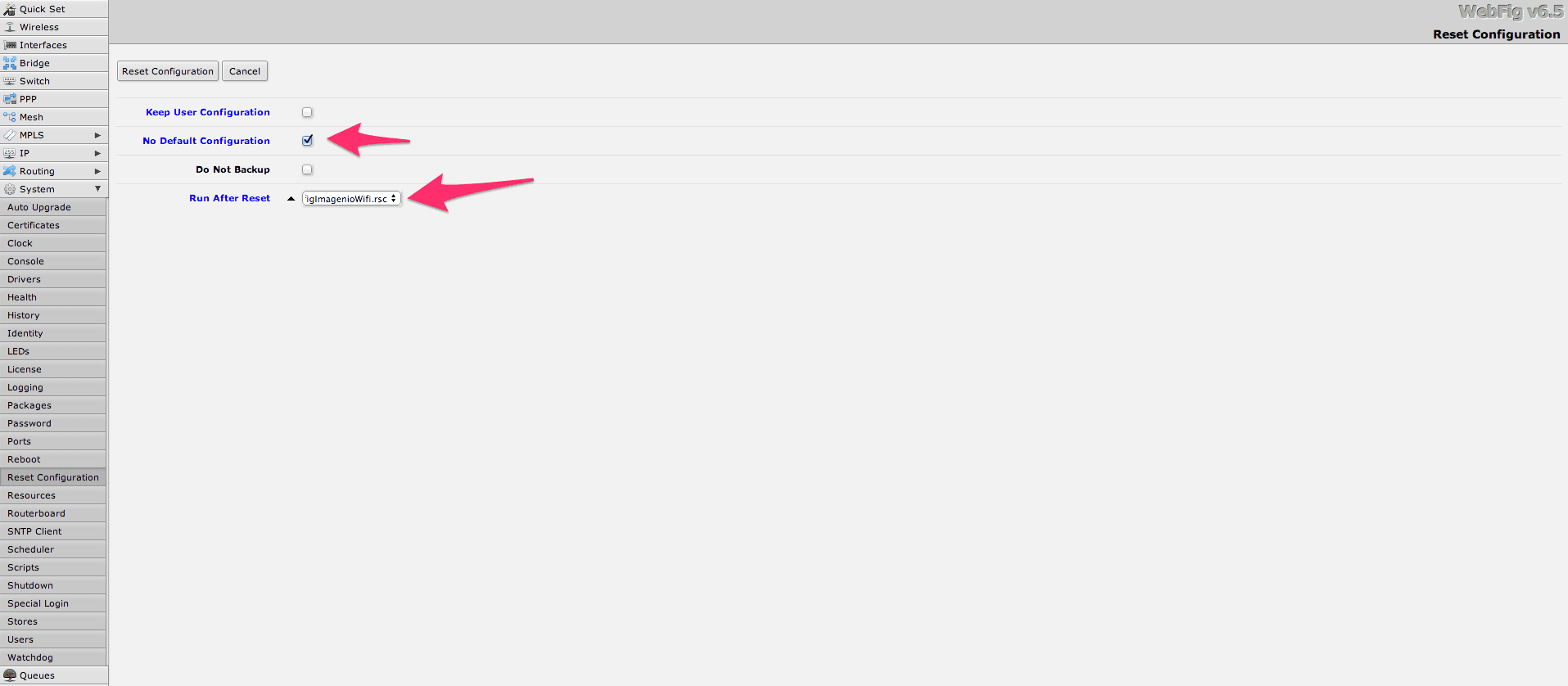 Configurar Mikrotik Fibra Movistar