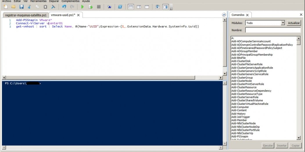 VMware Esxi Host UUID Powershell