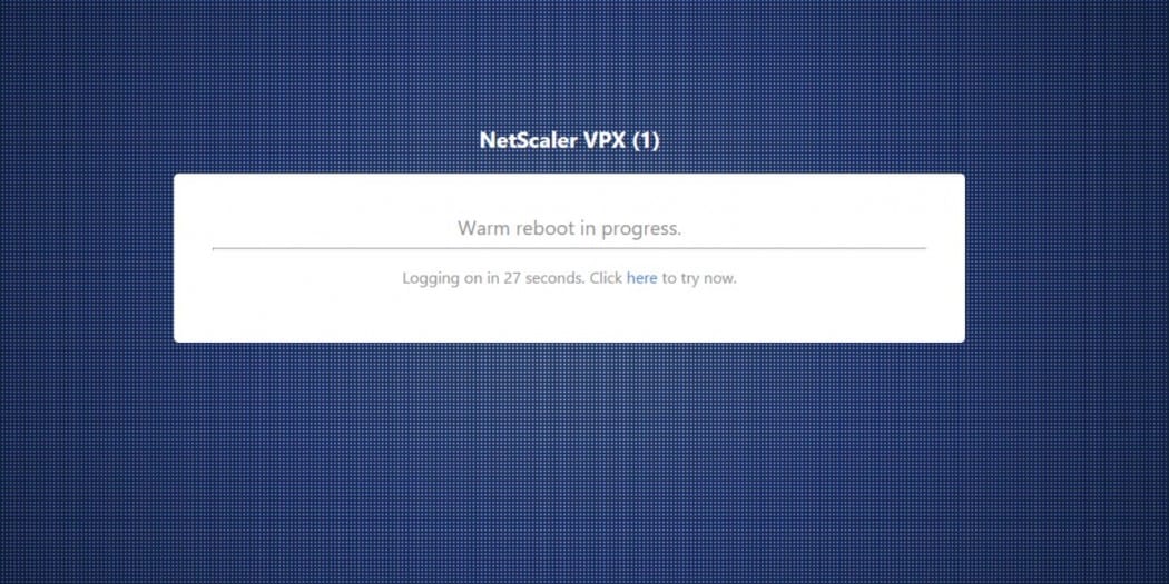 Install Citrix NetScaler VPX on VMWare ESXi - Blog Virtualizacion