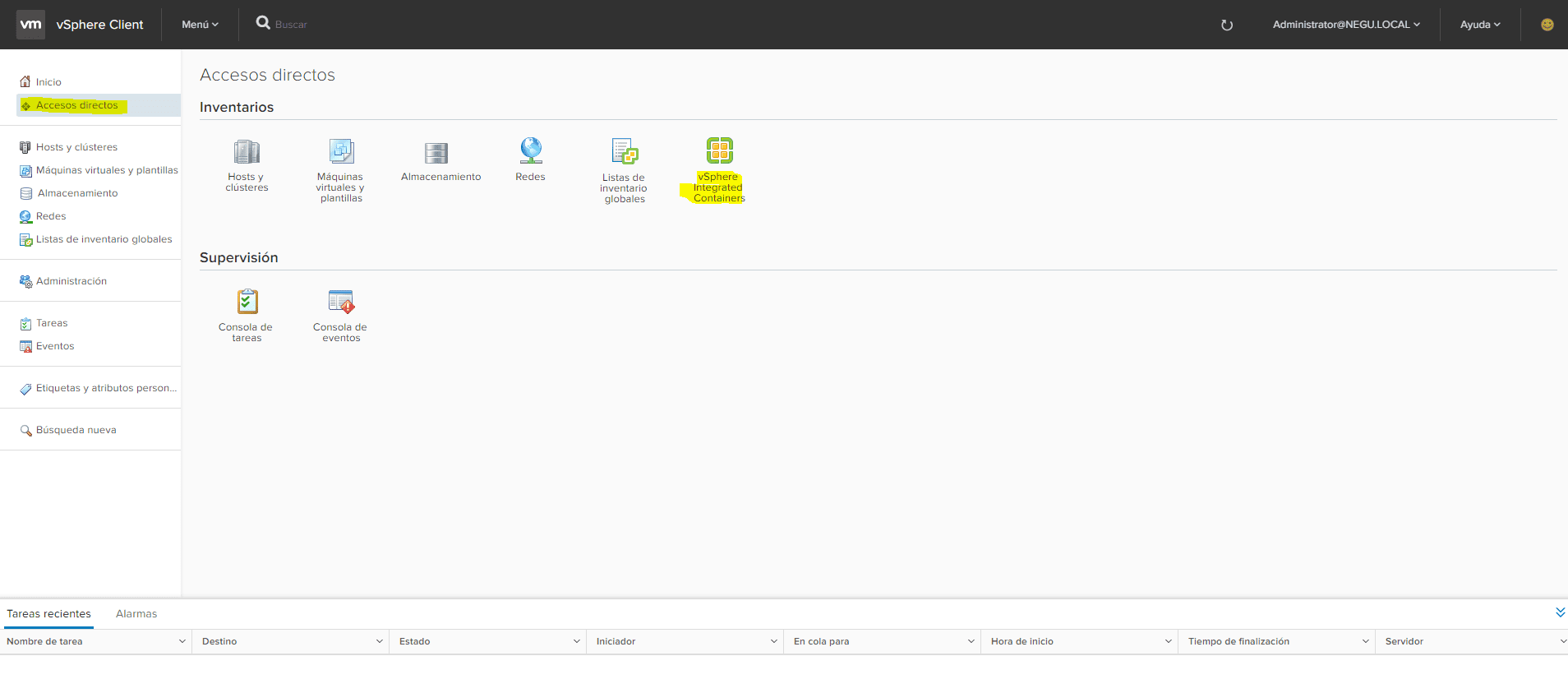 Configuracion VMware Virtual Container Host - Blog Virtualizacion