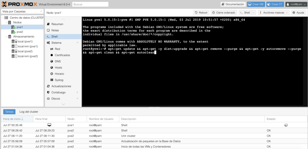 Crear cluster Proxmox con Ceph - Blog Virtualizacion