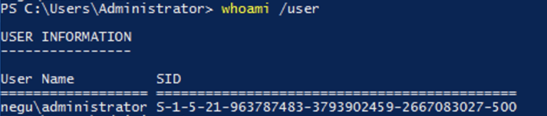 Powershell: Extraer SID de Username y viceversa - Blog Virtualizacion