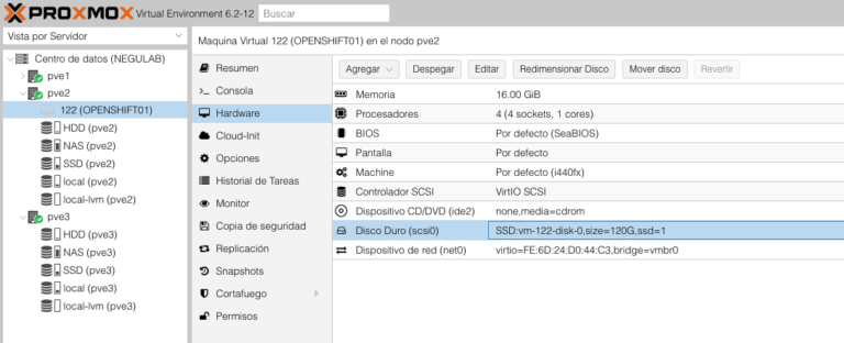 Proxmox: Importar imagen QCOW2 - Blog Virtualizacion