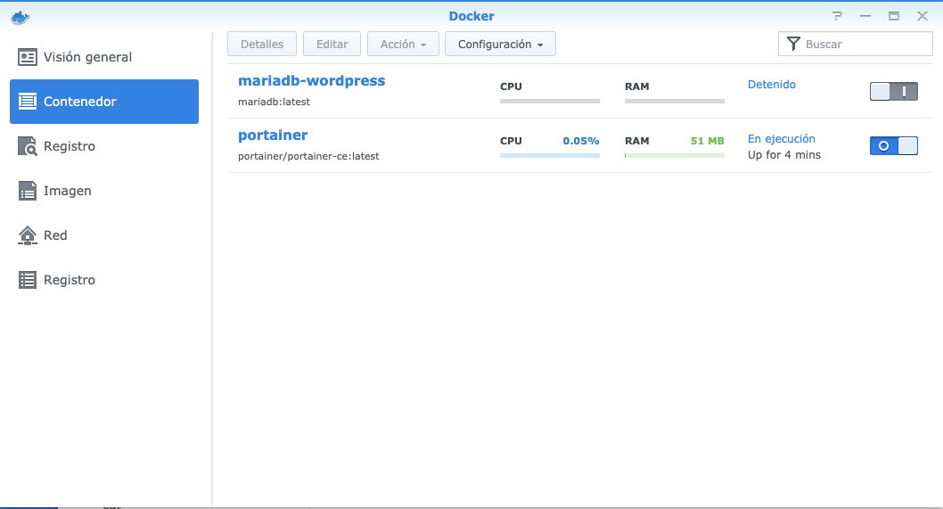 Synology: Instalar Portainer para gestionar Docker - Blog Virtualizacion