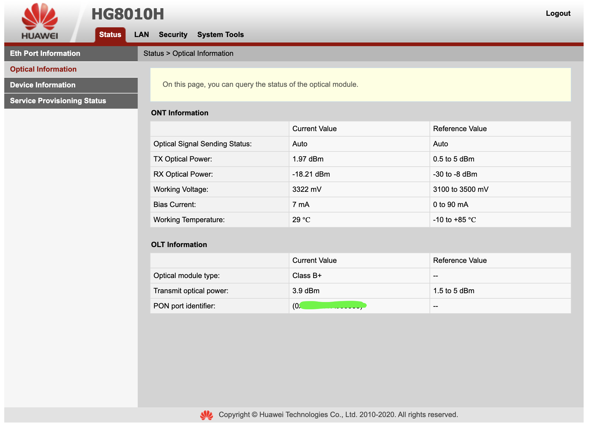ONT: Configurar Huawei HG8010H - Blog Virtualizacion