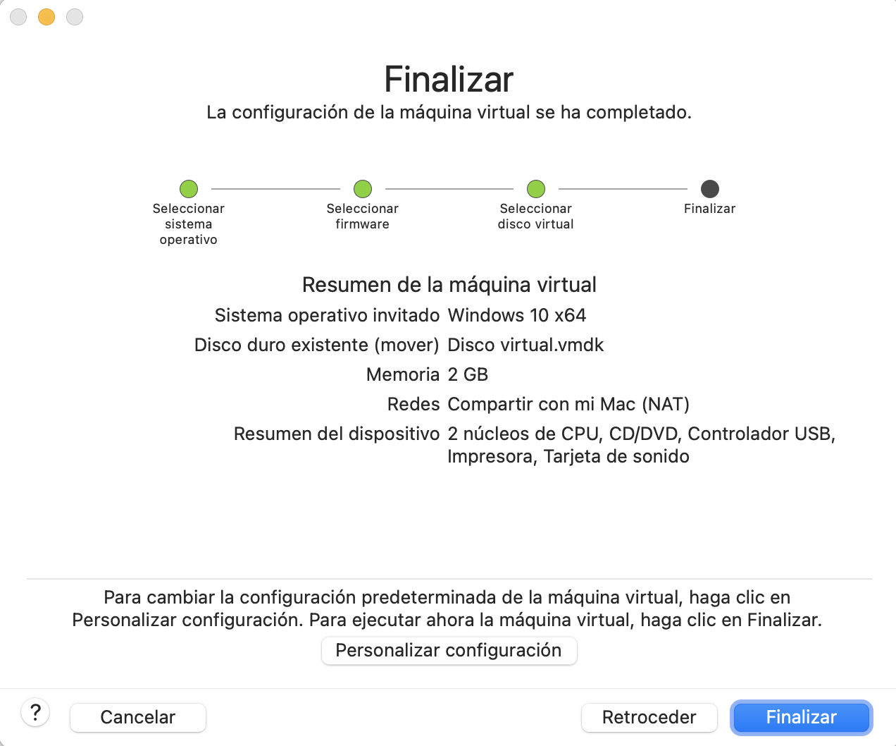 VMware Fusion: Does not support virtualized performance counters on this host - Blog Virtualizacion