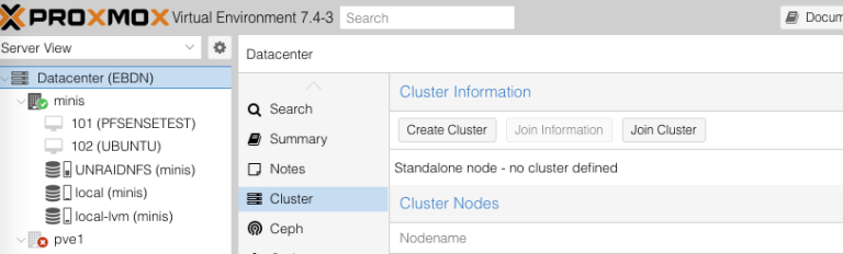 Proxmox: Eliminar nodo del cluster - Blog Virtualizacion