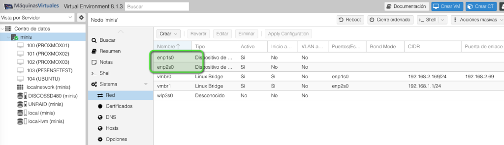 Proxmox: Crear un Bond o Nic Teaming o Link Aggregation - Blog ...