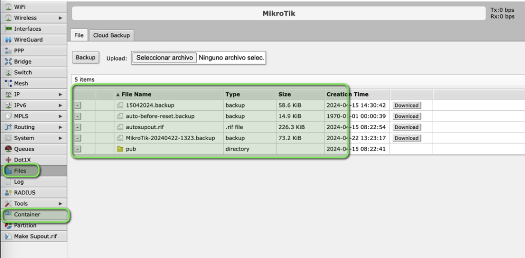 Mikrotik: Gestionar Containers Docker - Blog Virtualizacion