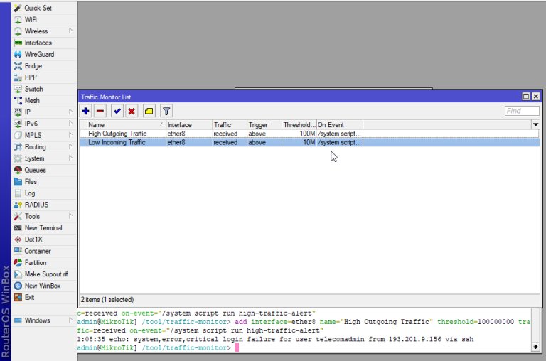 Mikrotik: alertas y monitorización estado del router - Blog Virtualizacion