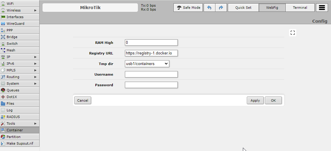 Mikrotik: Gestionar Containers Docker - Blog Virtualizacion