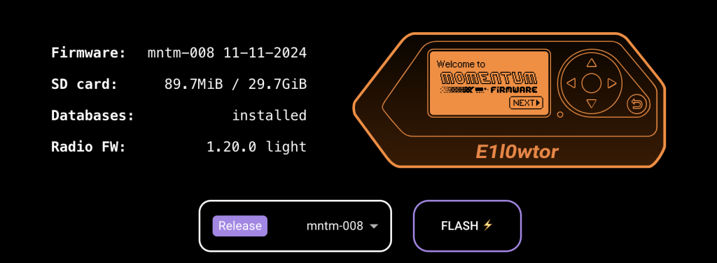 Instalar Firmware Momentum en Flipper Zero - Blog Virtualizacion